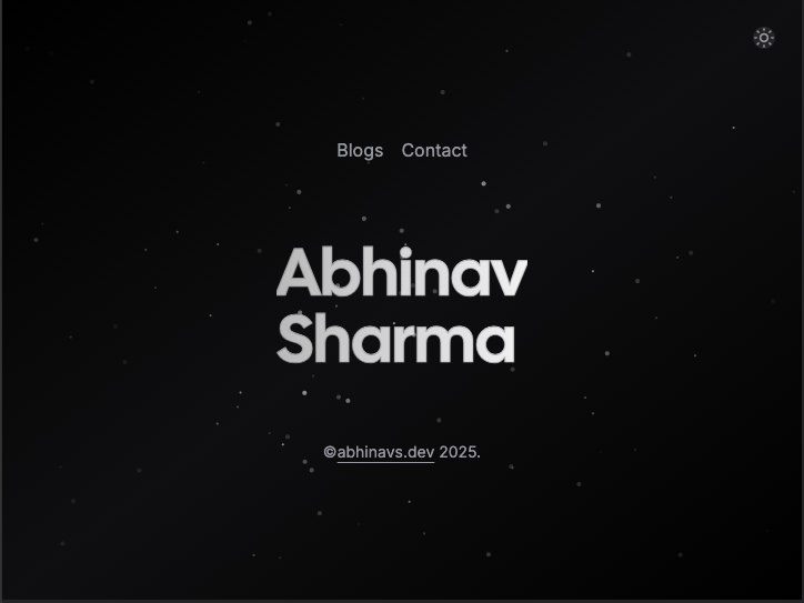 Abhinav Sharma